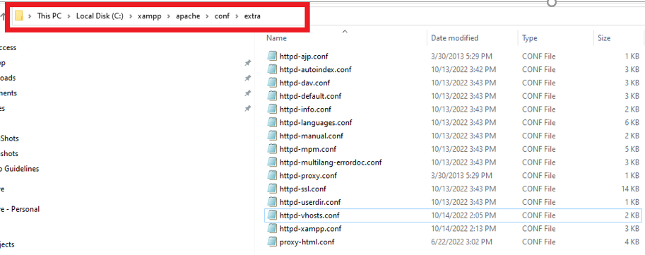 How To Create Virtual Hosts For Apache When Using Xampp 6557